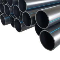 China PE 100 HDPE Drainage Pipe Large Diameter 20-1600mm Municipal Sewage Pipe SDR 9-26 for sale