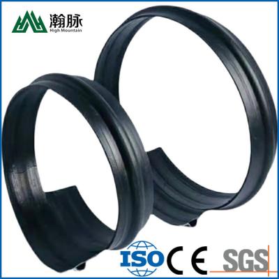 China DN300 HDPE Spiral Corrugated Drainage Pipe Winding Perforated Pipe for Municipal Sewer for sale