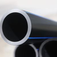 China HDPE Water Supply Pipe 90mm 110mm Black Polyethylene Irrigation Tube SDR11 PN1.6MPa for sale
