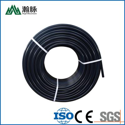 China HDPE Water Pipe 40mm 50mm 63mm 1 Inch Black Irrigation Pipe for Farmland Diversion for sale