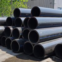 China HDPE Hot Melt Agriculture Pipe 90mm to 200mm PE Water Supply for Irrigation PN0.6-2.0MPa for sale