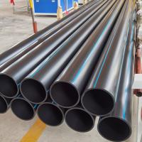 China HDPE Irrigation Pipe 110-200mm PE Water Supply Pipe for Farmland Drainage PN0.6-2.0MPa for sale