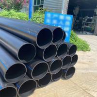 China Black HDPE Irrigation Pipe 20mm 25mm 32mm SDR11 1.6MPa Agricultural Siphon Drainage for sale