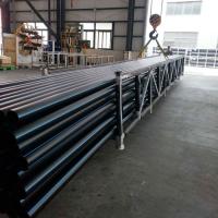 China HDPE Irrigation Pipe DN90 to DN200 Black Hot Melt PE Water Pipe 0.6-1.6MPa for sale