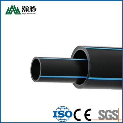 China HDPE Irrigation Pipe DN90 to DN200 Black Hot Melt PE Water Pipe 0.6-1.6MPa for sale