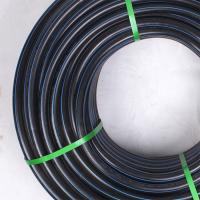 China HDPE Irrigation Pipe 50mm to 110mm Hot Melt Polyethylene PE Pipe for Water Supply 0.6-1.6MPa for sale