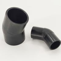 China Hot Melt HDPE Elbow Fittings 1 Inch Drinking Water Pipe SDR9 SDR11 for sale