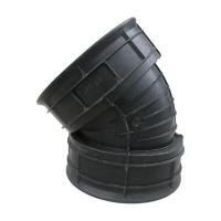 China Corrugated Double Wall HDPE Pipe Fittings Wellbore DN200 - DN2600 for sale