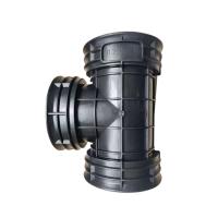 China Corrugated Double Wall HDPE Pipe Fittings Wellbore DN200 - DN2600 for sale