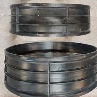 China Double Wall Corrugated Pipe Fittings HDPE 40 90 Degree Elbow Pipe Fitting for sale
