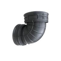 China Corrugated HDPE Pipe Fittings / Double Wall 90 Degree Elbow Customized for sale