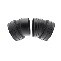 China Customized HDPE Double Wall Corrugated Pipe Fittings 90 45 Degree Elbow DN20-1600mm for sale