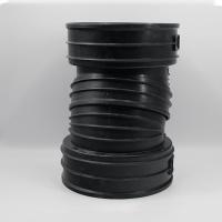 China Customized HDPE Double Wall Corrugated Pipe Fittings 90 45 Degree Elbow DN20-1600mm for sale