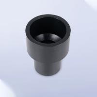 China Reducing HDPE Butt Joint DN75 90 110 125 High Density Polyethylene Pipe Fittings for sale