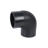 China Reducing HDPE Butt Joint DN75 90 110 125 High Density Polyethylene Pipe Fittings for sale