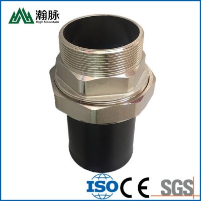 China HDPE Pipe Fittings Copper Live Connection 1 Inch 4 Points 6 Points for Water Supply for sale