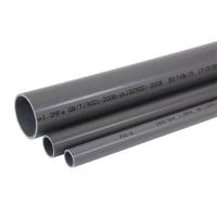 China Garden PVC Rigid Pipes / Rigid Irrigation Pipe DN20 32 40 50 63 75 for sale