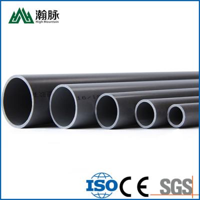 China PVC Hard Plastic Water Pipe 40mm to 160mm 1.0Mpa 1.6Mpa for Water Supply and Drainage for sale