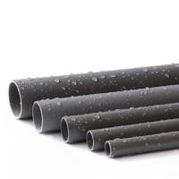China PVC Hard Plastic Water Pipe 40mm to 160mm 1.0Mpa 1.6Mpa for Water Supply and Drainage for sale