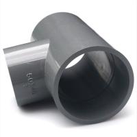 China PVC 90 Degree Elbow Pipe Fitting 2.5 MPa Up Down Water Supply Fish Tank Connector for sale