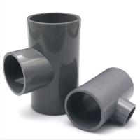 China PVC 90 Degree Elbow Pipe Fitting 2.5 MPa Up Down Water Supply Fish Tank Connector for sale