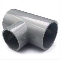 China PVC 90 Degree Elbow Pipe Fitting 2.5 MPa Up Down Water Supply Fish Tank Connector for sale