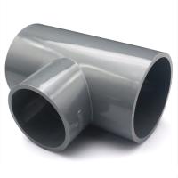 China PVC 90 Degree Elbow Pipe Fitting 2.5 MPa Up Down Water Supply Fish Tank Connector for sale