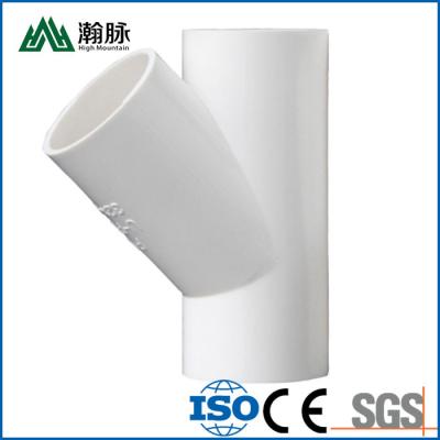 China PVC Right Angle Pipe Fitting 1 Inch 20mm 25mm for DIY Shoe Rack Shelf Water Supply for sale
