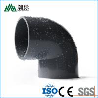 China UPVC 90 Degree Elbow Pipe Fitting Right Angle Water Supply DN20 to DN800 1.6MPa for sale