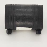 China Black Fusion HDPE Pipe Fittings DN110 DN200 For Drainage Engineering for sale