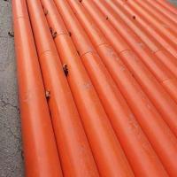 China Power Drag CPVC MPP Cable Protection Tubes Buried High Voltage Power for sale