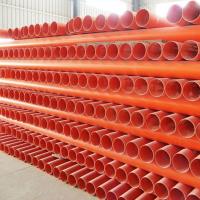 China Power Drag CPVC MPP Cable Protection Tubes Buried High Voltage Power for sale