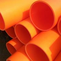 China HDPE Solid Wall Cable Protection Tube 110mm CPVC MPP Threading Pipe for High Voltage for sale