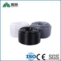 China PP Flame Retardant Corrugated Pipe 8mm-50mm Nylon Cable Protective Sleeve Threaded for sale