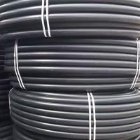 China Flame Retardant PE Corrugated Pipe 8mm to 50mm Cable Protection Sleeve for Power Engineering for sale