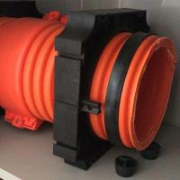 China PVC Power Sheath Pipe Fitting Bracket Connection 110mm 160mm 200mm for sale