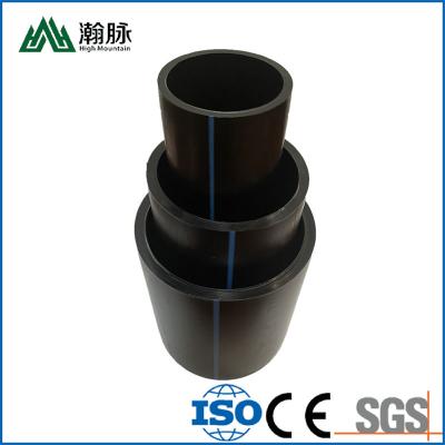 China HDPE Water Supply Pipe PE Fittings 20mm to 1200mm High Strength Corrosion Resistant for sale