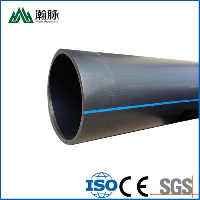 China Black HDPE Pipe for Urban Water Supply 20mm to 1200mm Inner Diameter 50 Year Service Life for sale