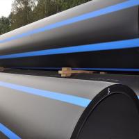 China DN20mm-630mm HDPE Corrugated Perforated Pipe For Water Supply for sale