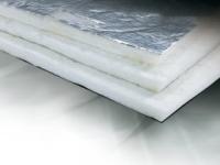 China Soundproof Formaldehyde Free Fiberglass Insulation Board White 10-32kg/m3 for sale