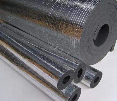 China Waterproof Fireproof NBR PVC Rubber Foam Insulation Tube Thermal Preservation for sale