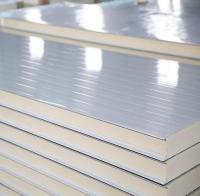 China Cold Storage Heat Insulation Polyurethane Sandwich Panel Noise Reduction 50kg/m3 for sale