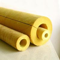 China OEM High Temperature Insulation Tube Thermal Pipe Wrap 48-64kg/M3 for sale