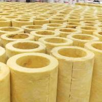 China OEM High Temperature Insulation Tube Thermal Pipe Wrap 48-64kg/M3 for sale