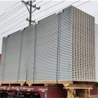 China Wall Roof Glass Magnesium Board Rockwool Sandwich Panel 50-100mm for sale