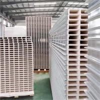 China Wall Roof Glass Magnesium Board Rockwool Sandwich Panel 50-100mm for sale