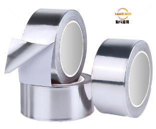 China Waterproof Water Pipe Aluminum Foil Tape Reinforced Thermal Insulation ISO for sale