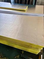 China Thermal Insulation Fiber Glass Wool Board For Fireproof Wall Moisture Proof for sale