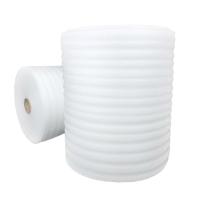 China High Density White EPE Foam Roll Lined Anti Collision Cushioning for sale
