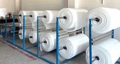 China Free Shaping Pearl Cotton EPE Foam Roll 5mm Expanded Polyethylene Sheet for sale
